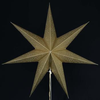 Pagodashop - Rojana Gold - Faltbarer Leuchtstern, Weihnachtsstern aus ...