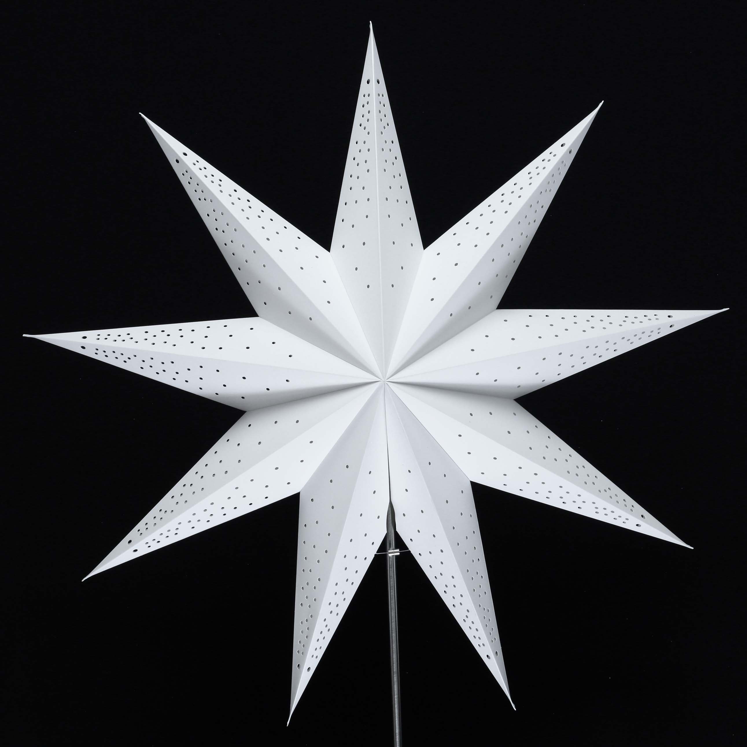 Pagodashop - Anemone White - Foldable glowing star, paper poinsettia ...